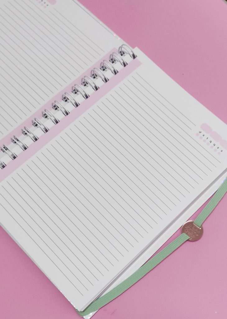 Caderno A5 pautado – Loma Crafts